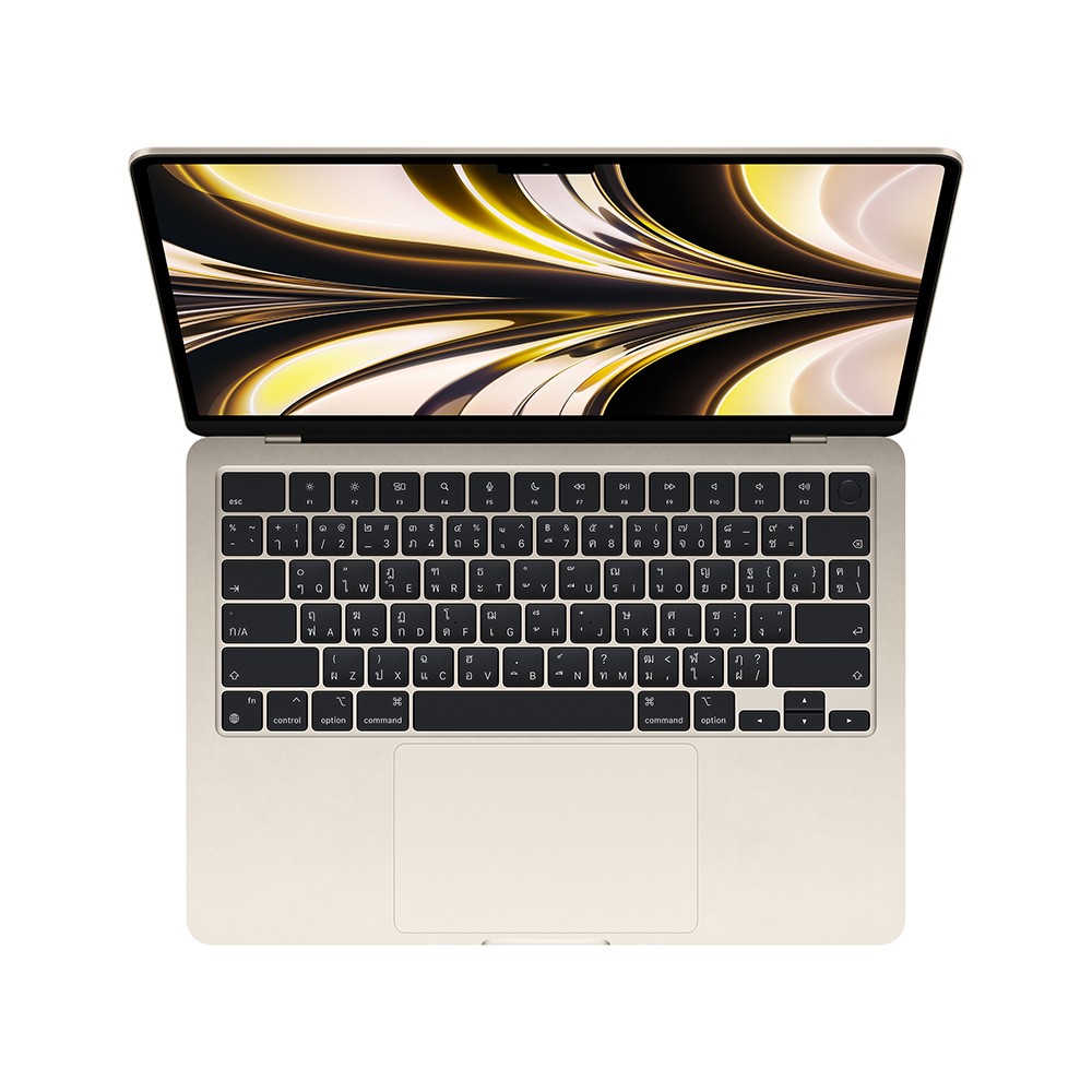 Apple MacBook Air 13 : M2 chip 8C CPU/8C GPU/8GB/256GB - Starlight-2022