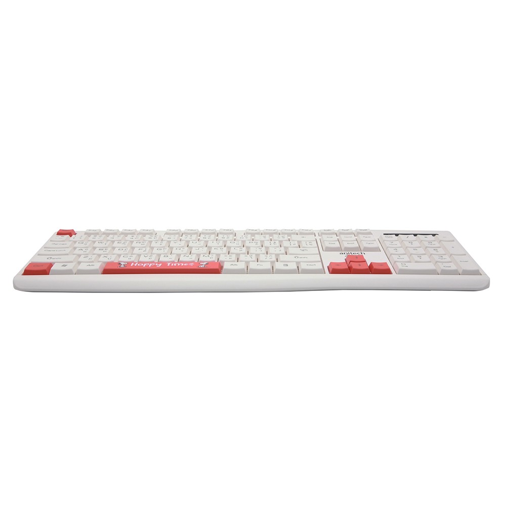 Anitech Wireless Mouse + Keyboard Snoopy (SNP-PA807) White
