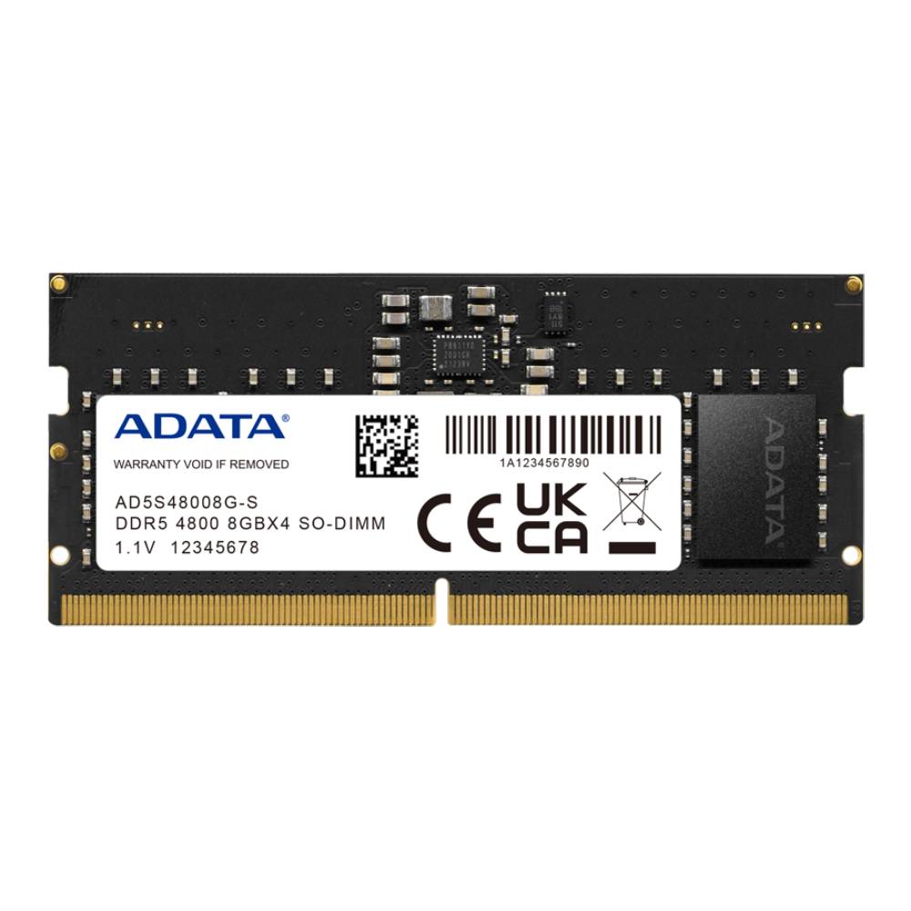 แรมโน้ตบุ๊ค ADATA Ram Notebook DDR5 8GB/4800MHz.CL40 SO-DIMM