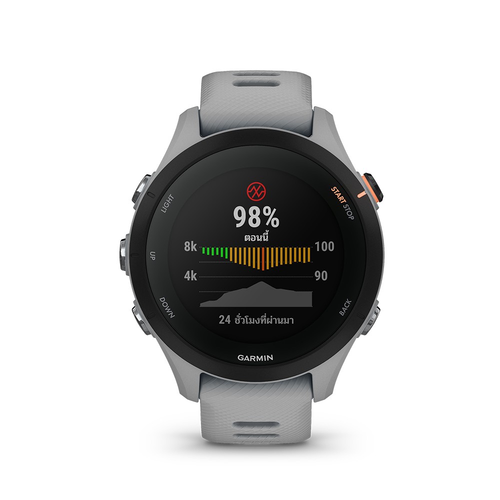 สมาร์ทวอทช์ Garmin Forerunner 255S Powder Grey (RB)