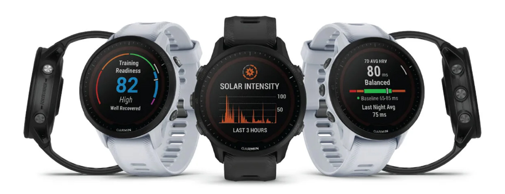 สมาร์ทวอทช์ Garmin Forerunner 955 Solar Whitestone (RB)