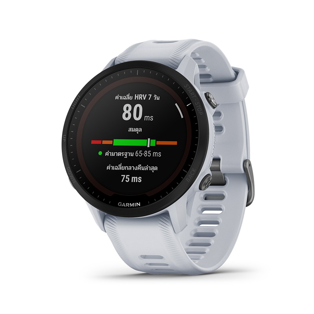 สมาร์ทวอทช์ Garmin Forerunner 955 Solar Whitestone (RB)