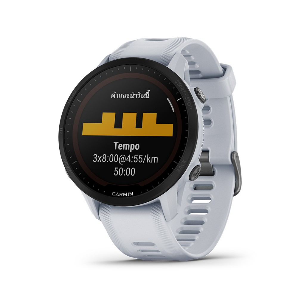 สมาร์ทวอทช์ Garmin Forerunner 955 Solar Whitestone (RB)