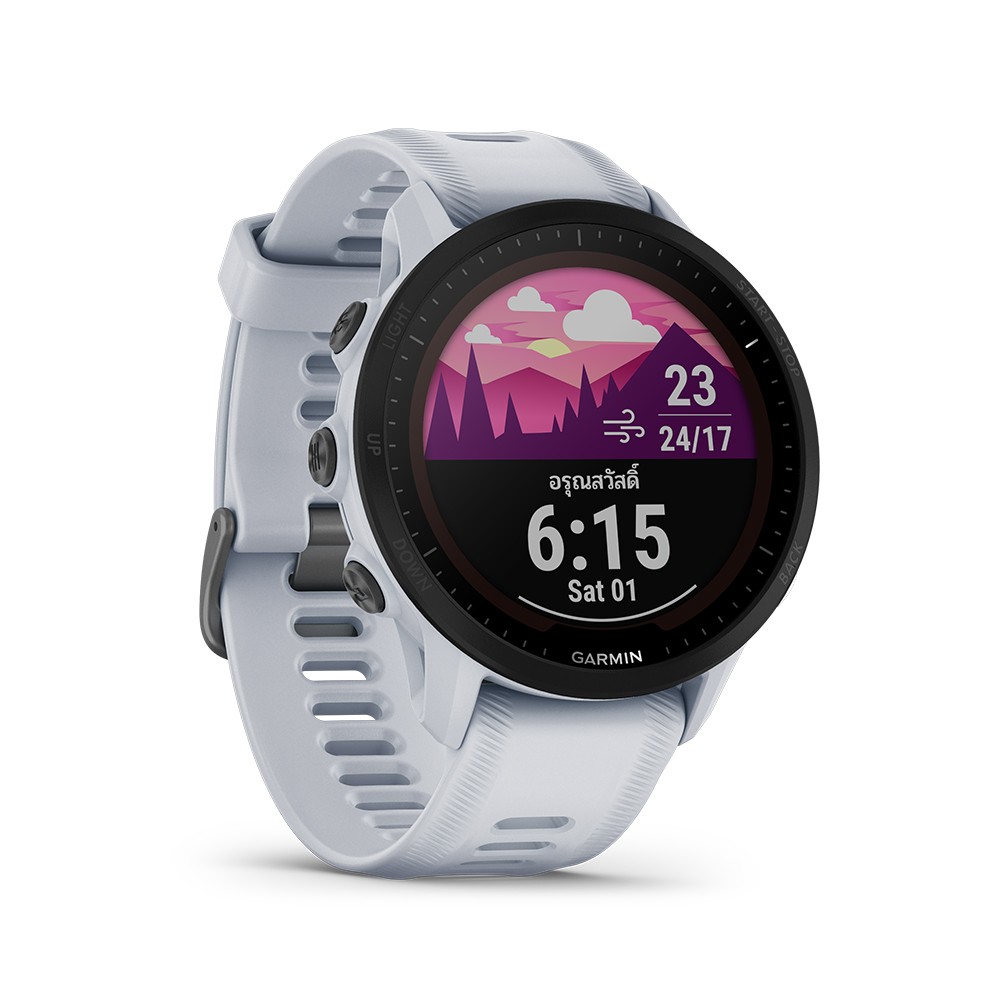 สมาร์ทวอทช์ Garmin Forerunner 955 Solar Whitestone (RB)