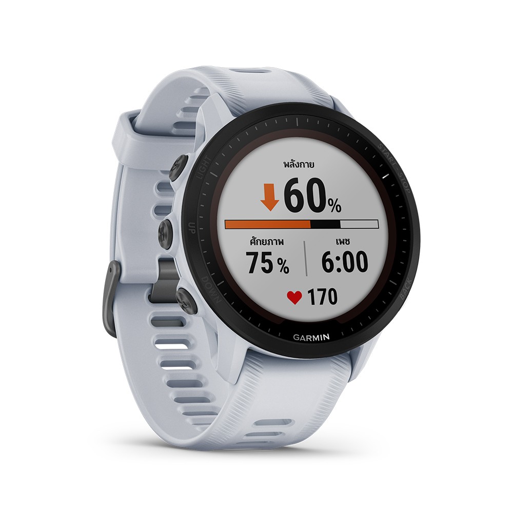 สมาร์ทวอทช์ Garmin Forerunner 955 Solar Whitestone (RB)