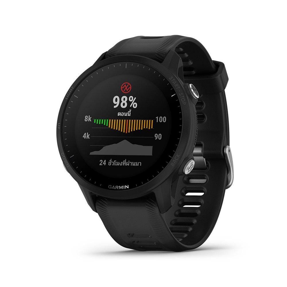 สมาร์ทวอทช์ Garmin Smartwatch Forerunner 955 Black (RB)