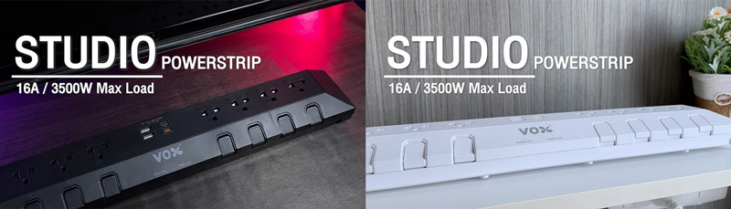 รางปลั๊กไฟ Vox Plug Studio 8Outlet 8Switch 2USB + 1Type-C PD20W Black | Education Studio7