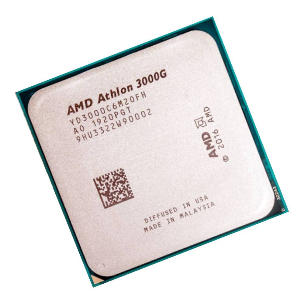 ซีพียู AMD CPU ATHLON 3000G 3.5GHz 2C/4T AM4 (Tray, no Fan)