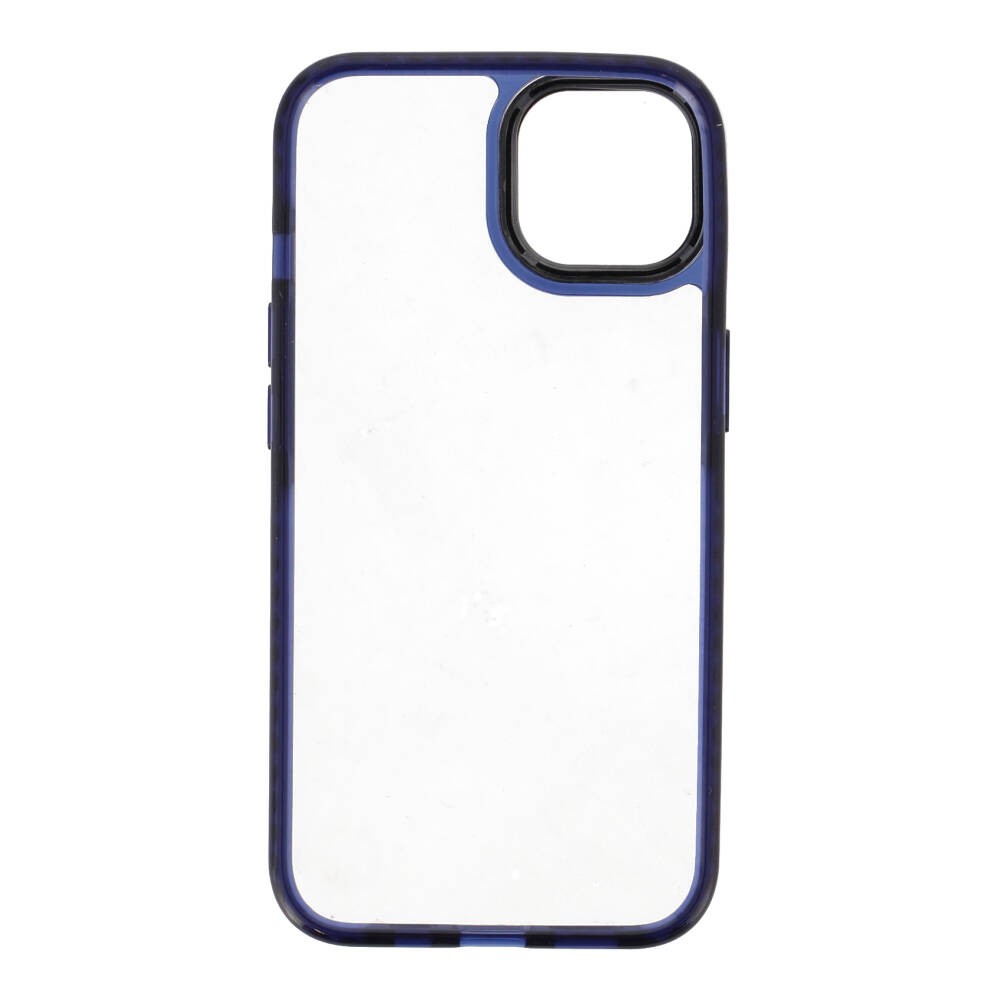 เคสไอโฟน Blue Box Casing for iPhone 13 Navy Shading with black camera frame