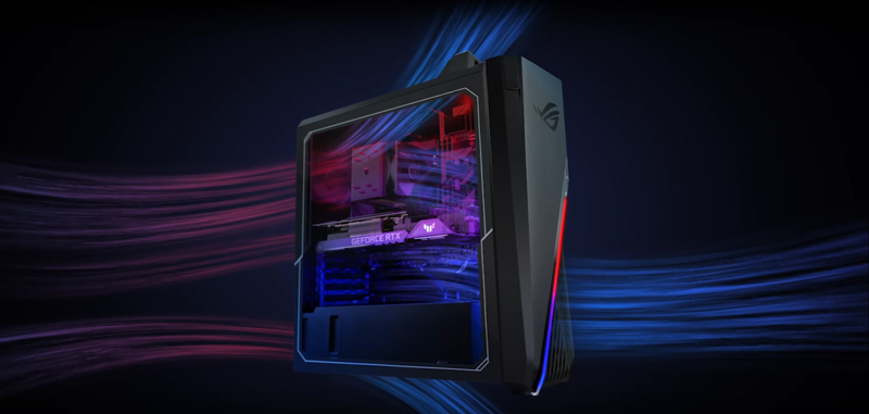 เดสก์ท็อปเกมมิ่ง ASUS DESKTOP TW ROG Strix GT15 G15 G15CF-51240F125W