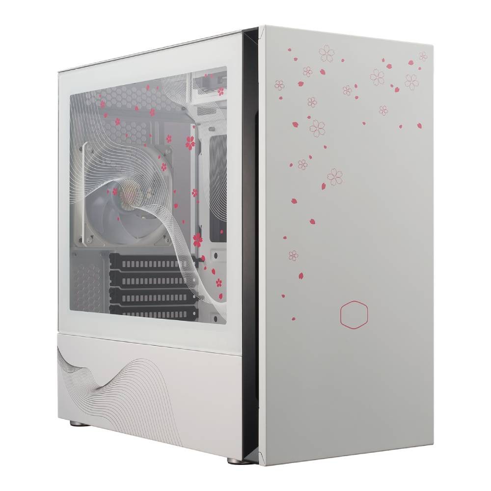 เคสคอมพิวเตอร์ Cooler Master Computer Case Silencio S400 Sakura Edition
