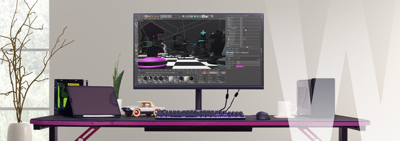 จอมอนิเตอร์ Cooler Master Monitor Gaming GM32-FQ (IPS 2K 165Hz)