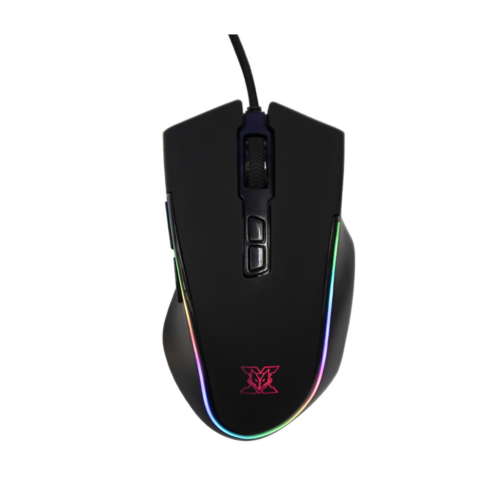 เมาส์เกมมิ่ง Nubwo Gaming Mouse X7S Black