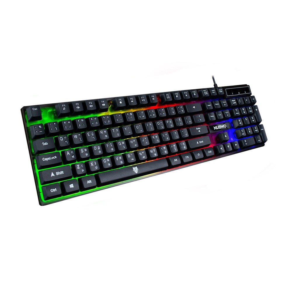 คีย์บอร์ดเกมมิ่ง Nubwo Gaming Keyboard Mars NK-36