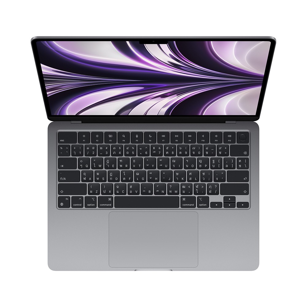 Apple MacBook Air 13 : M2 chip 8C CPU/10C GPU/8GB/512GB - Space Grey-2022 (Eng-Keyboard)