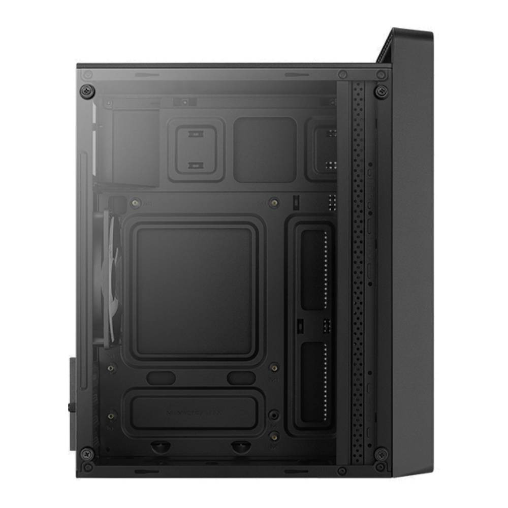 เคสคอมพิวเตอร์ AeroCool Computer Case ITX CS109-G-BK-V1 RGB - Black
