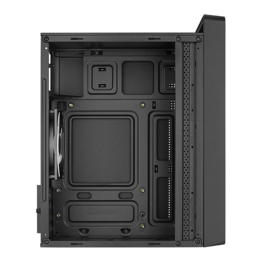 เคสคอมพิวเตอร์ AeroCool Computer Case ITX CS109-G-BK-V1 RGB - Black