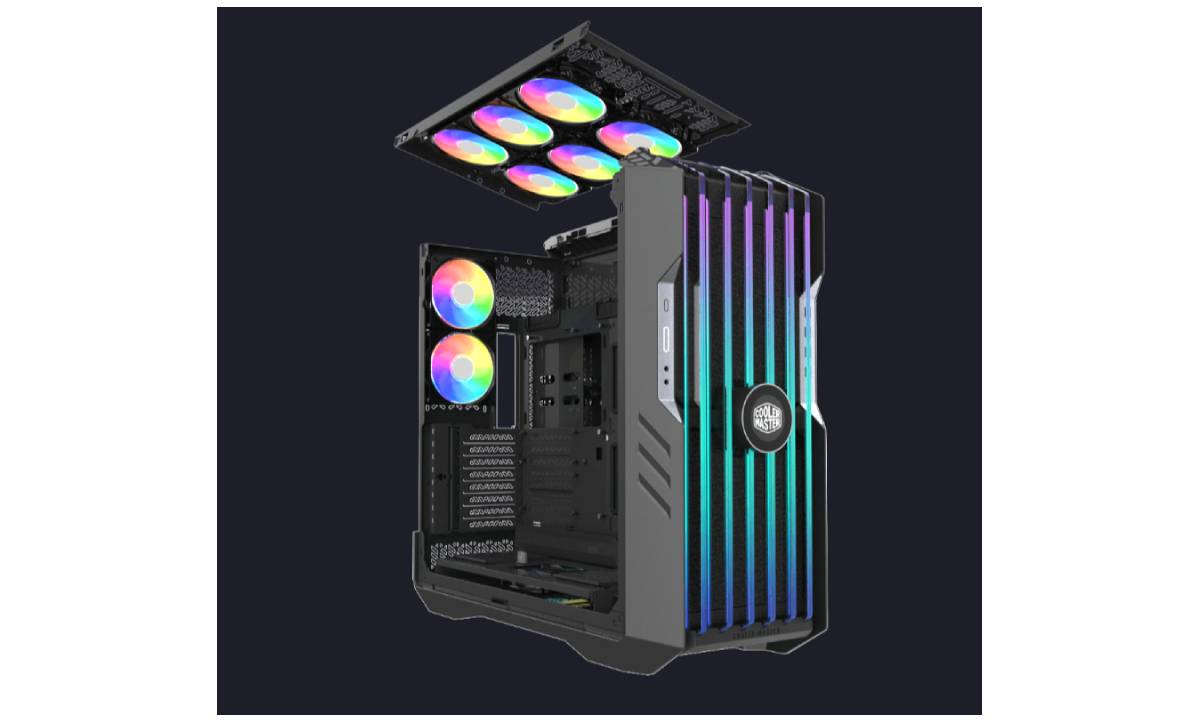 เคสคอมพิวเตอร์ Cooler Master Computer Case HAF 700 EVO Black