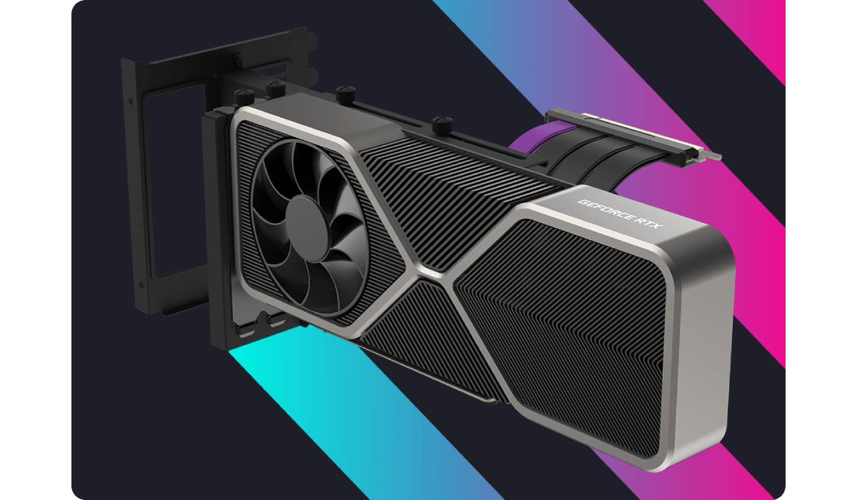 ขาค้ำการ์ดจอ Cooler Master Accessories Computer Case Universal Vertical ...