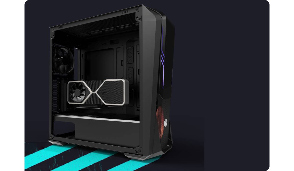 ขาค้ำการ์ดจอ Cooler Master Accessories Computer Case Universal Vertical ...