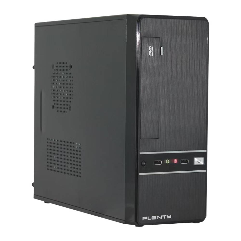 เคสคอมพิวเตอร์ Plenty Computer Case SX-19 KBK Black