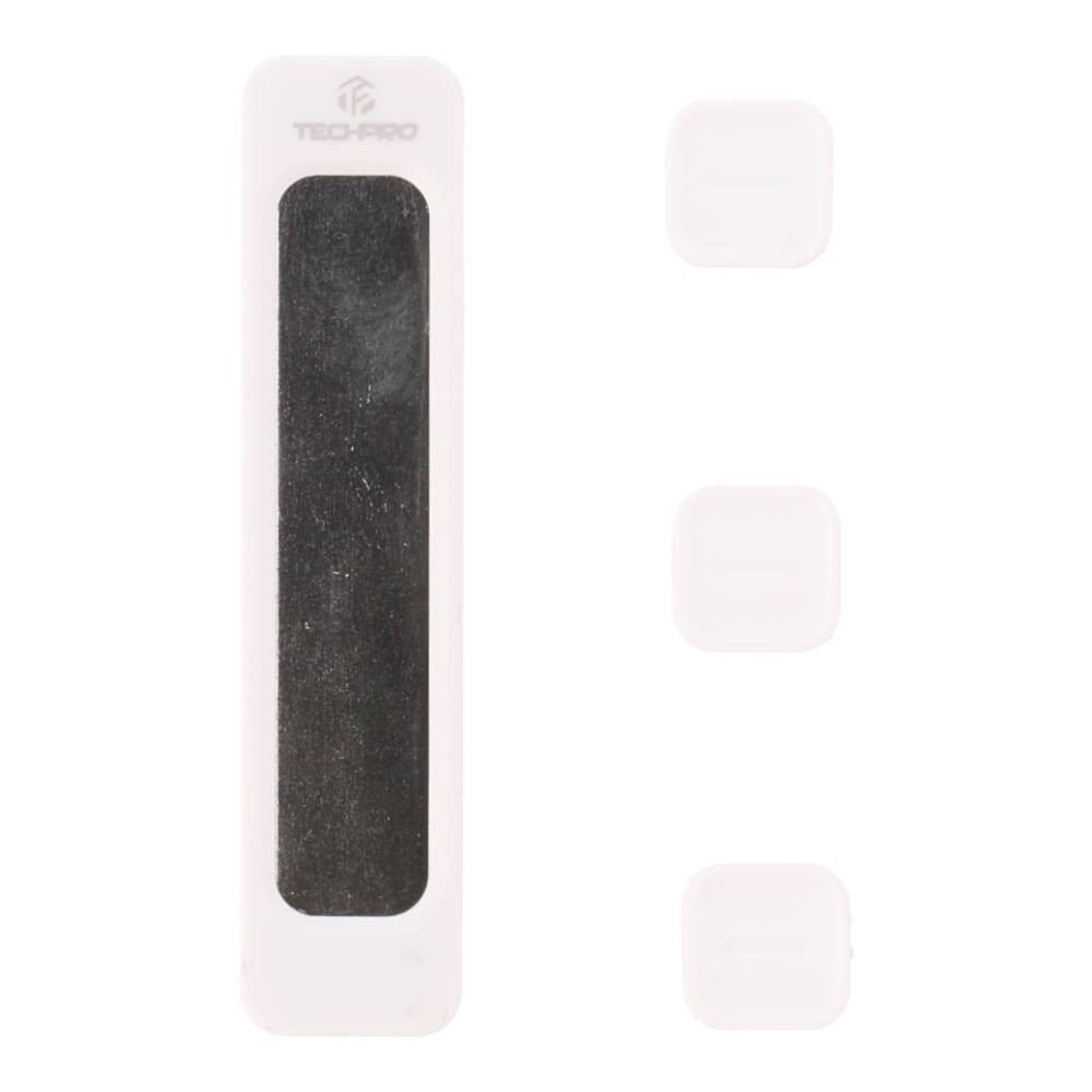 TECHPRO Magnetic Cable Management - White