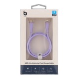 สายชาร์จ Blue Box USB-C to Lightning Cable 3A/27W Liquid Silicone Fast ...