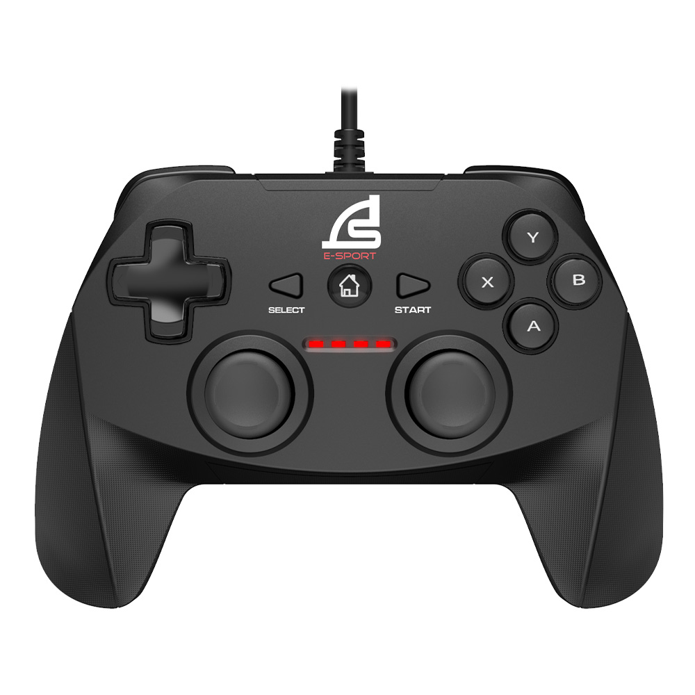 คอนโทรลเลอร์ Signo Gaming Controller Mazzaro GP-650 Black