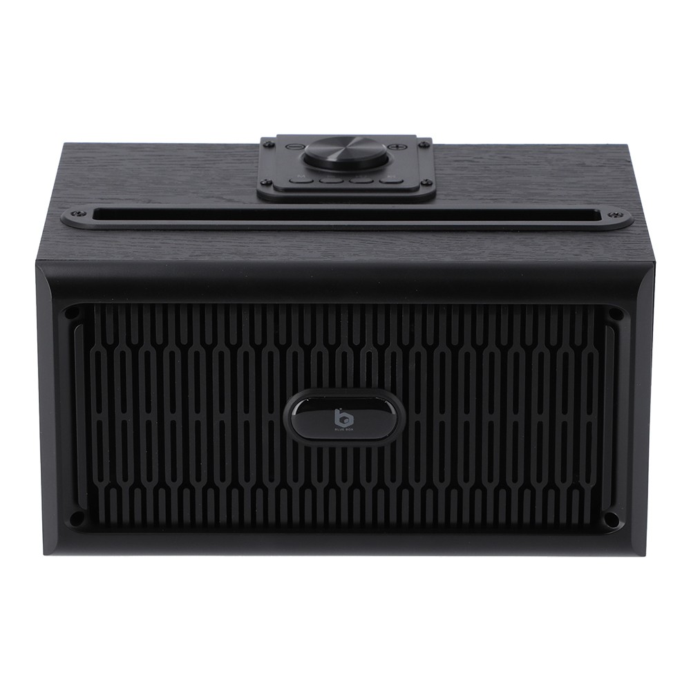 ลำโพงบลูทูธ Blue Box Bluetooth Speaker Black wood G2