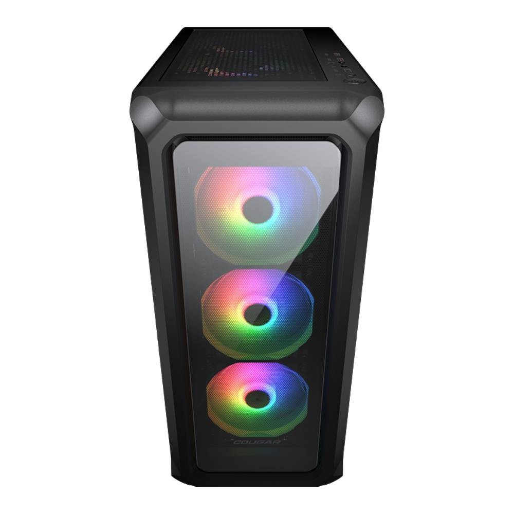 เคสคอมพิวเตอร์ Cougar Computer Case ATX ARCHON 2 RGB Plus Black