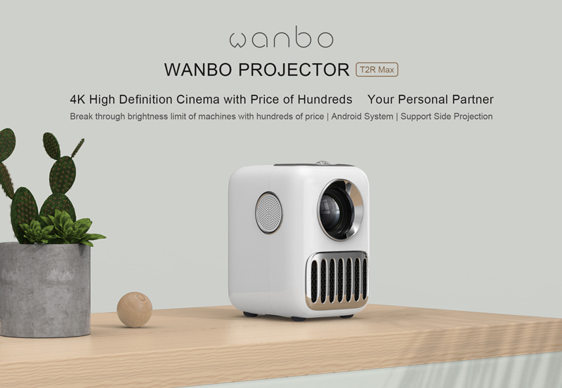 โปรเจคเตอร์ Xiaomi │Wanbo Projector T2 R MAX เวอร์ขั่นใหม่ทำงานรวดเร็ว ...