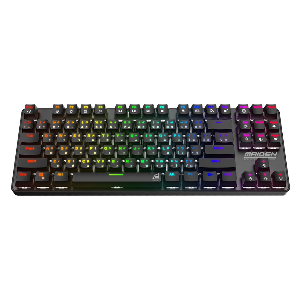 คีย์บอร์ดเกมมิ่ง Signo Gaming Keyboard Maiden KB-761 TKL Mechanical ...