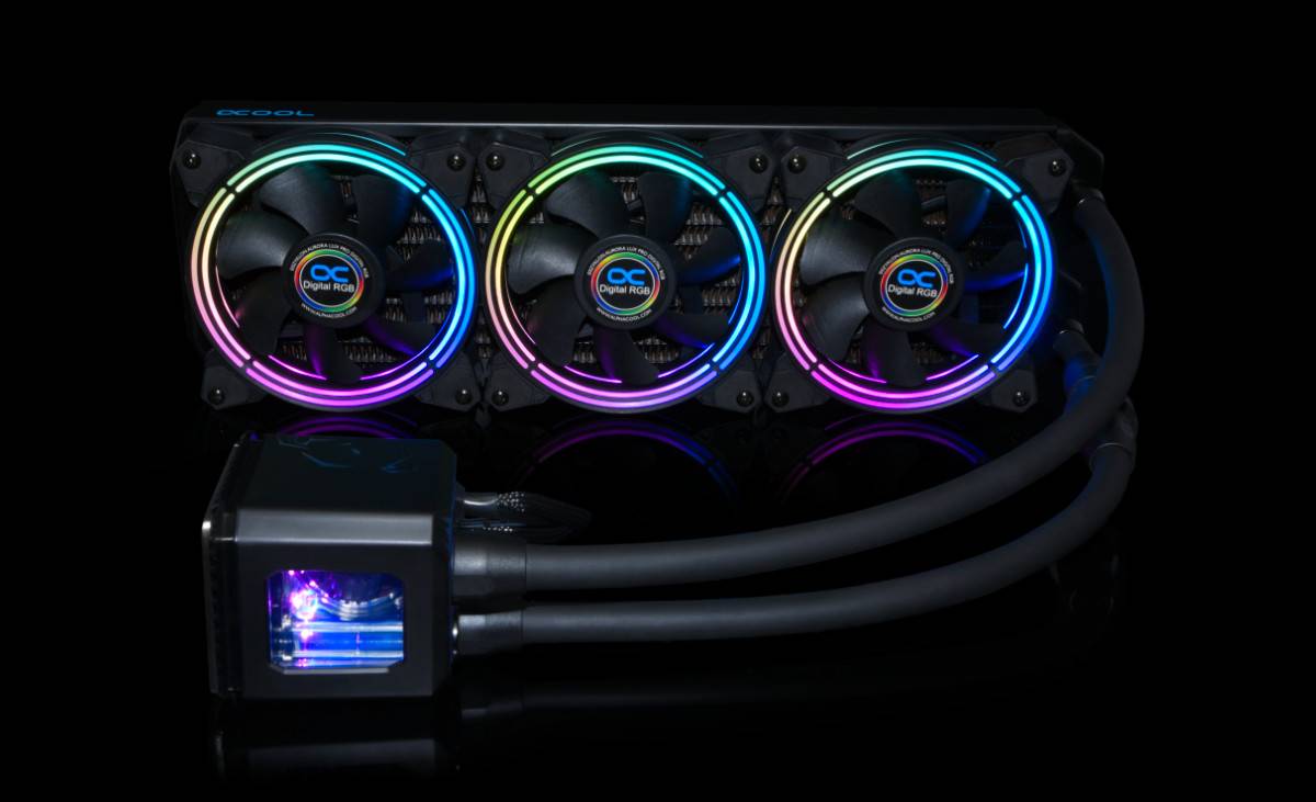 ชุดระบายความร้อนซีพียูแบบเหลว Alphacool CPU Liquid Cooler Eisbaer ...