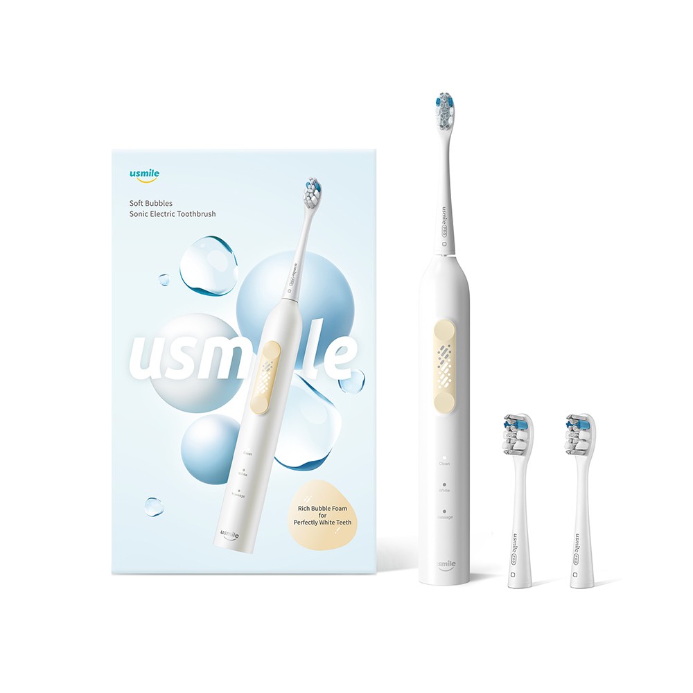 แปรงสีฟันไฟฟ้า │ Usmile Electric Toothbrush P4 ฟันสะอาด ประสิทธิภาพสูง ...