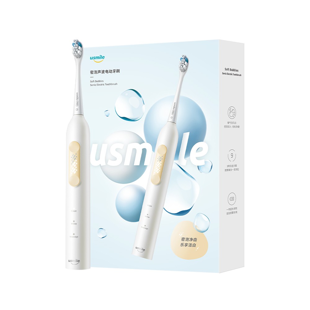 แปรงสีฟันไฟฟ้า │ Usmile Electric Toothbrush P4 ฟันสะอาด ประสิทธิภาพสูง ...