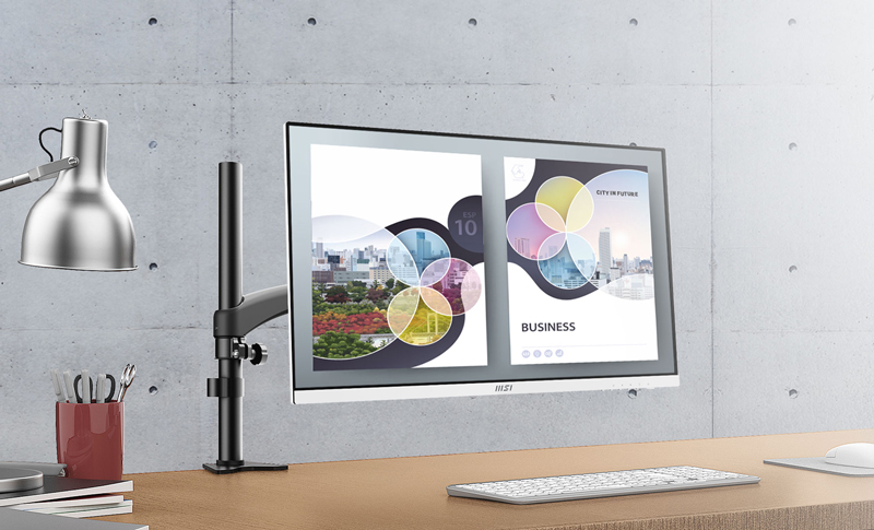 จอมอนิเตอร์ MSI MONITOR PRO MP273W IPS 75Hz White