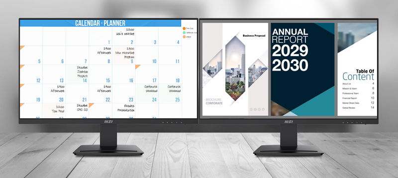 จอมอนิเตอร์ MSI MONITOR PRO MP273 (IPS 75Hz)