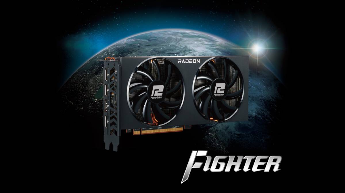 การ์ดจอ POWER COLOR VGA Fighter AMD Radeon RX 6700 XT 12GB GDDR6 192-bit