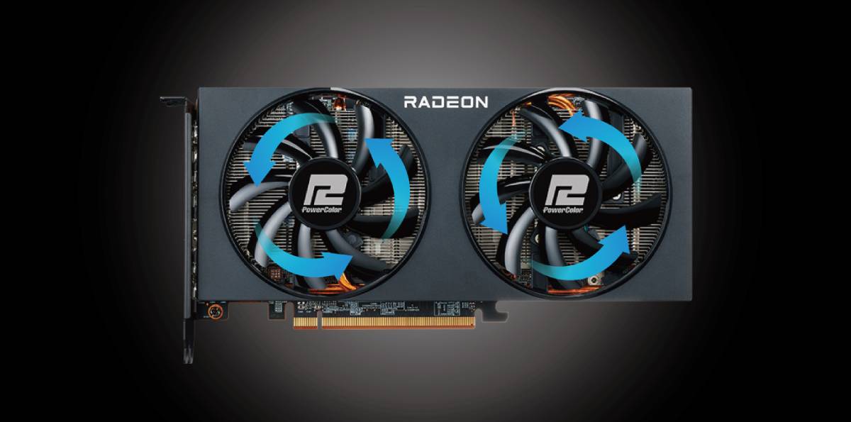 การ์ดจอ POWER COLOR VGA Fighter AMD Radeon RX 6700 XT 12GB GDDR6 192-bit