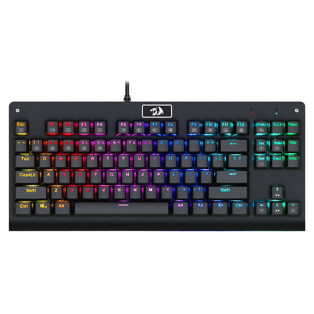 คีย์บอร์ดเกมมิ่ง Redragon Gaming Keyboard DARK AVENGER K568 RGB Blue ...