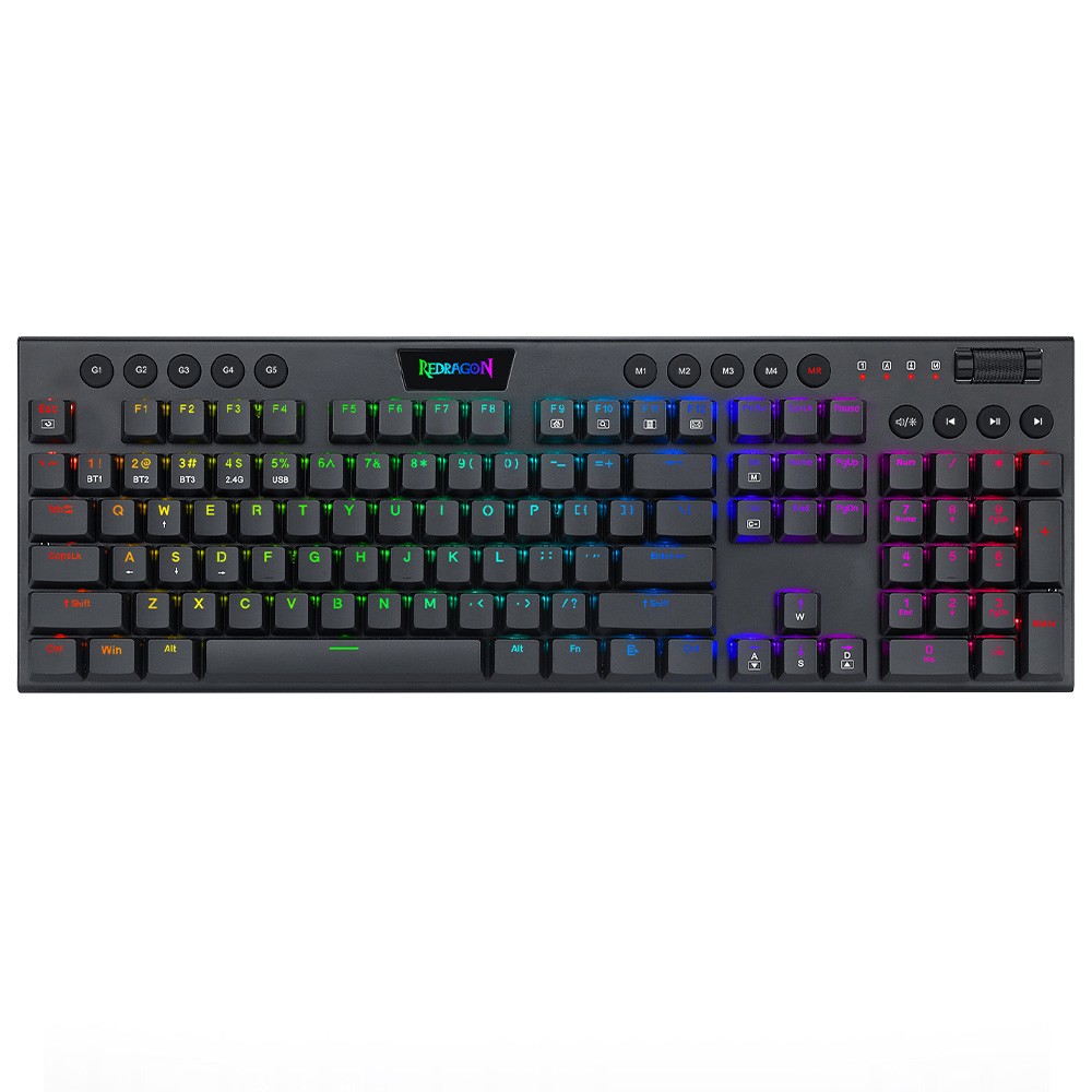 คีย์บอร์ดเกมมิ่ง Redragon Gaming Keyboard Horus K618