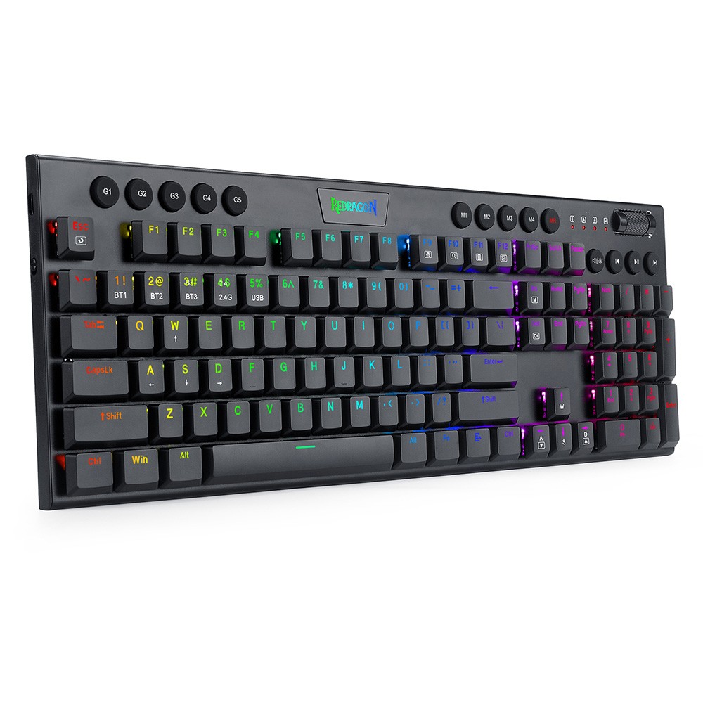 คีย์บอร์ดเกมมิ่ง Redragon Gaming Keyboard Horus K618