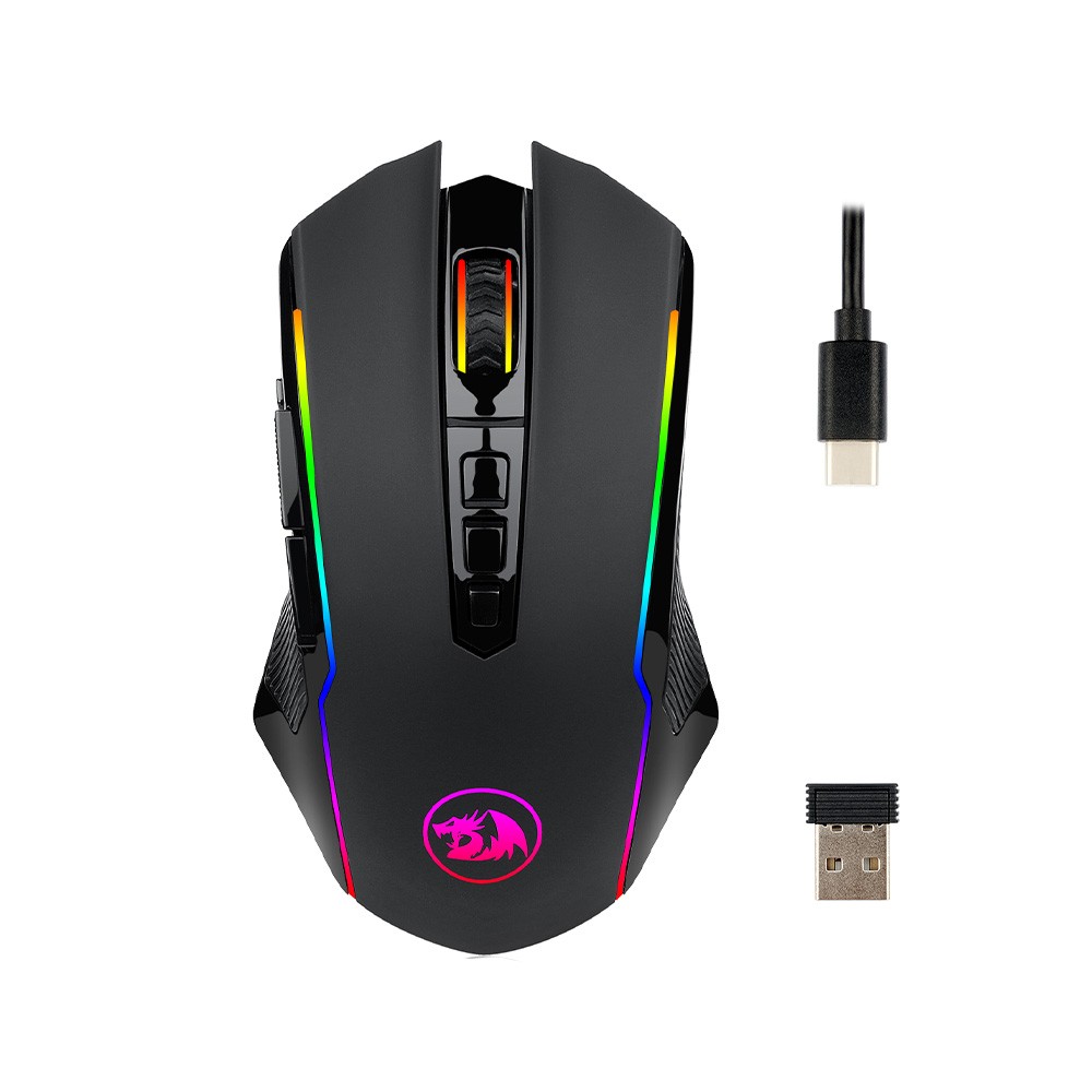 เมาส์เกมมิ่ง Redragon Gaming Mouse Ranger Lite M910KS Black