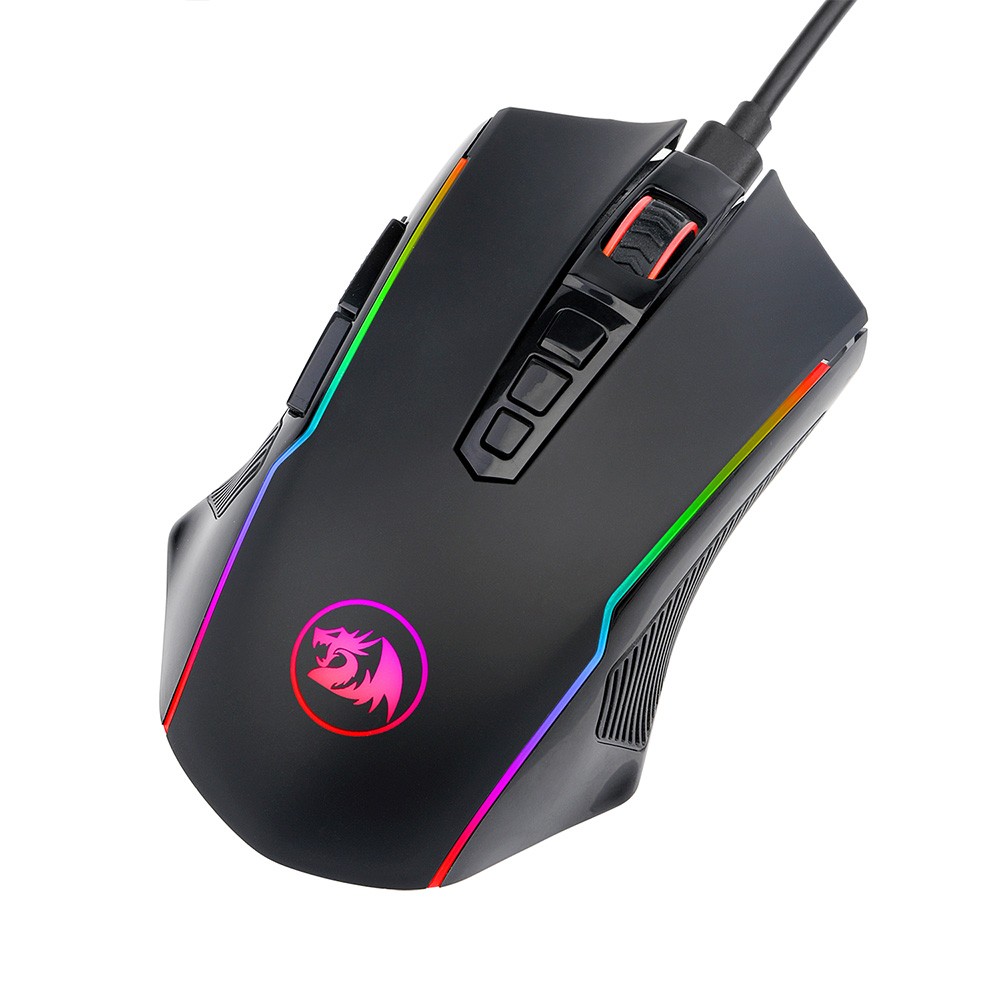 เมาส์เกมมิ่ง Redragon Gaming Mouse Ranger Lite M910KS Black