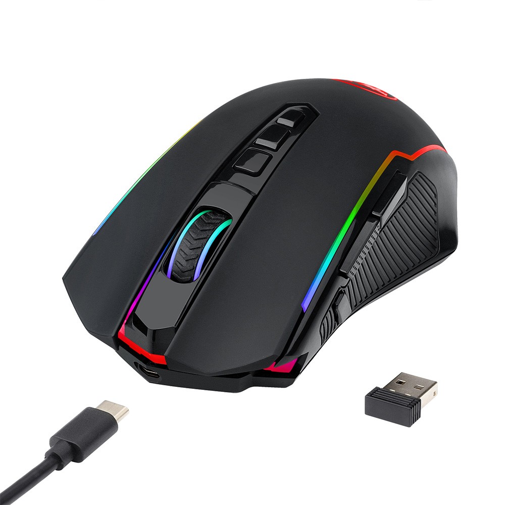 เมาส์เกมมิ่ง Redragon Gaming Mouse Ranger Lite M910KS Black