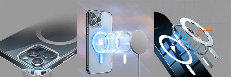 เคสใสไอโฟน Wroof Urban Crystal Magsafe-Crystal Clear สำหรับ iPhone 14 (6.1)