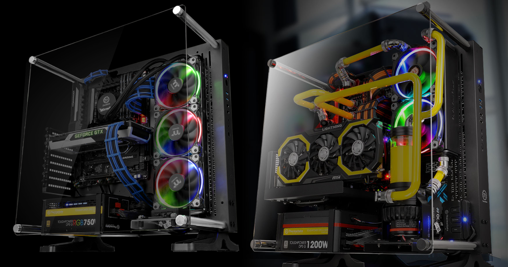 เคสคอมพิวเตอร์ Thermaltake Computer Case Core P3 TG Black