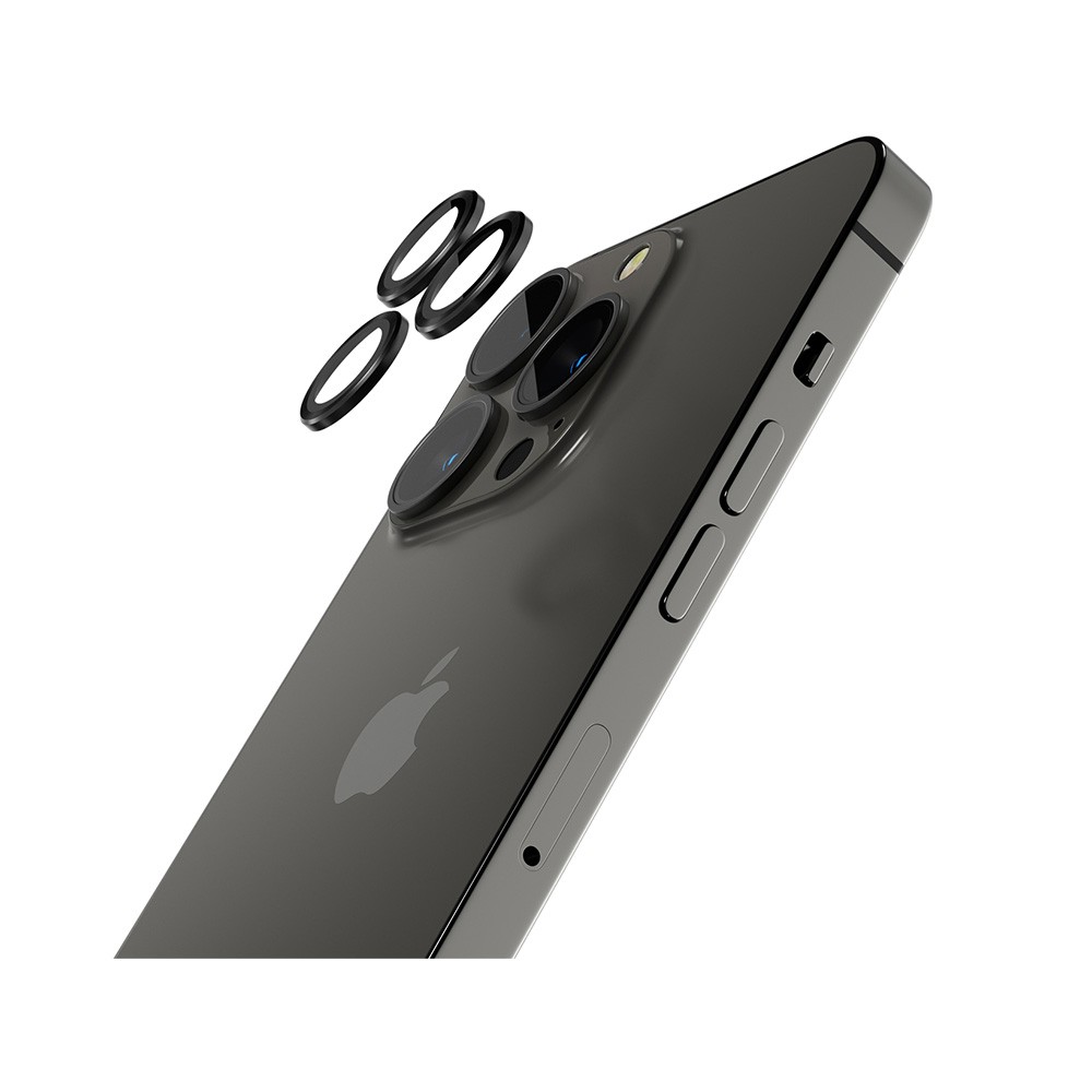 AMAZINGthing ฟิล์ม Camera Lens iPhone 14 Pro/14 Pro Max Space Grey