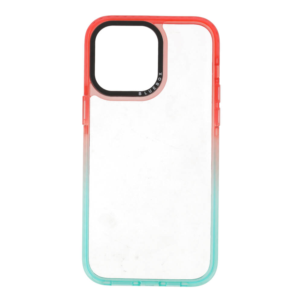 Blue Box เคส iPhone 14 Pro Max Blue/Orange Shading with black camera frame