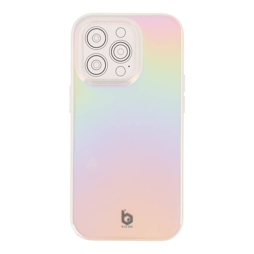 เคสไอโฟน Blue Box เคส iPhone 14 Pro Holographic Pearl